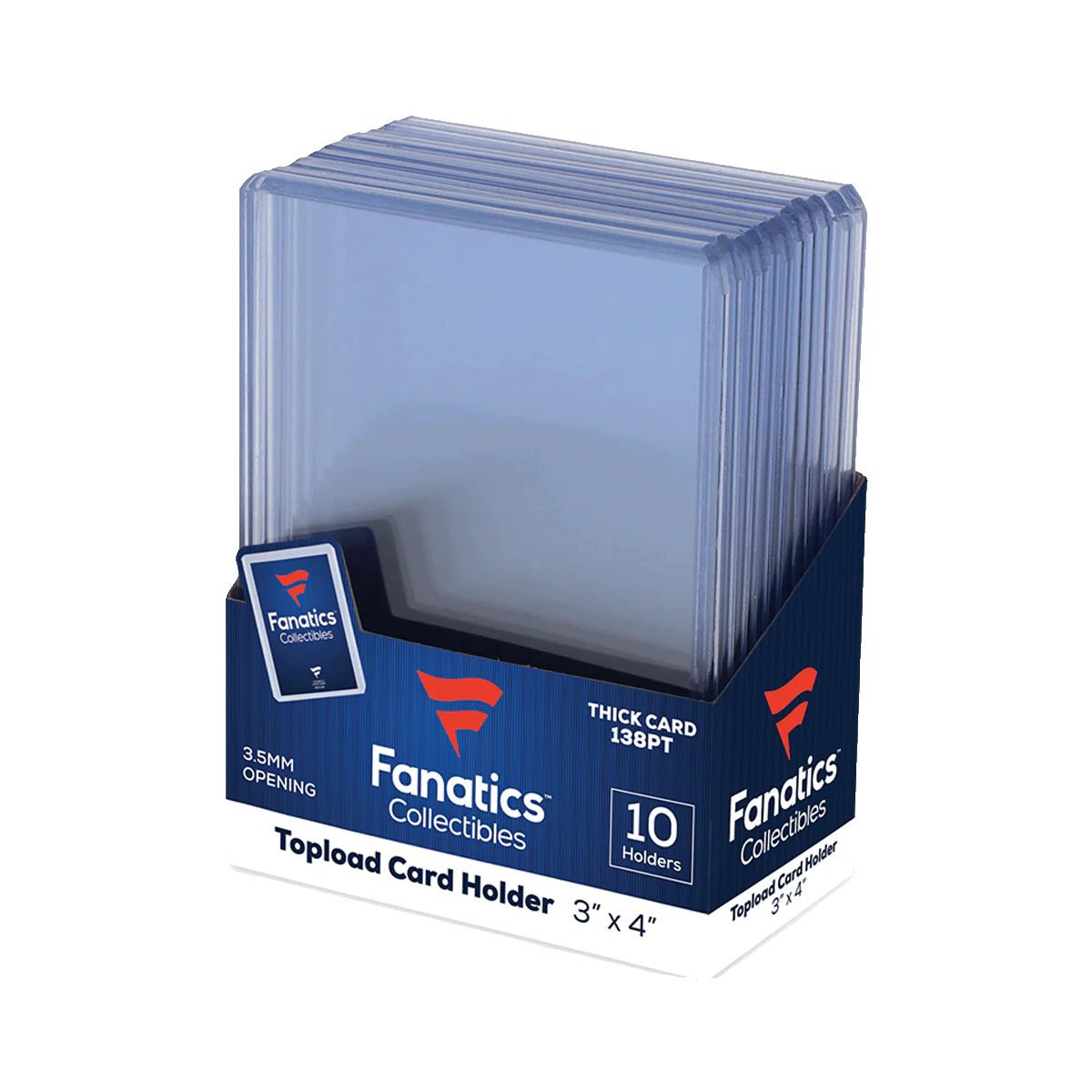 Fanatics Collectibles 138pt 3x4 Top Loader - 10 count – Rynos Sports ...